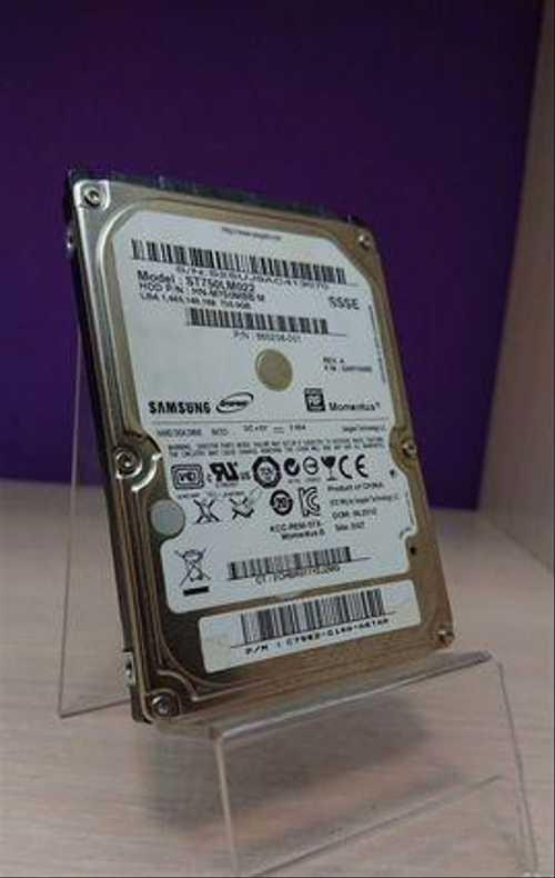 Жесткий диск Samsung 750Gb, 2.5" (ST750LM022)