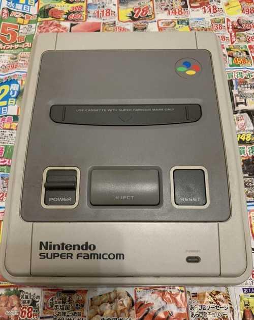 Super Famicom приставка snes (ntsc-J) тушка