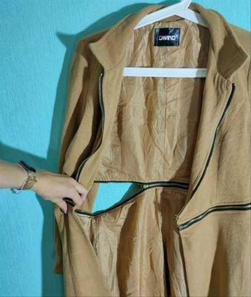 Пальто-куртка трансформер женское демисезонное
