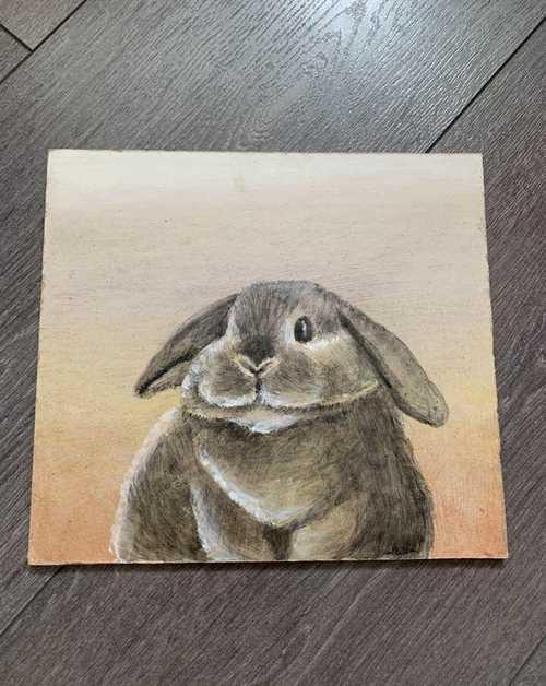 Картина кролик