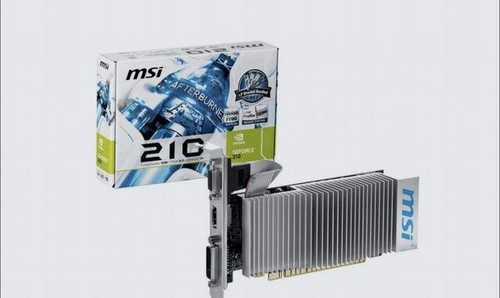 Видеокарта MSI GeForce 210 TC-1Gb (N210-TC1GD3H/LP