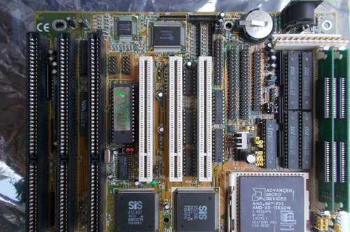 Ретро комплект LS486-E Rev.F + AMD 5x86 133 (160)
