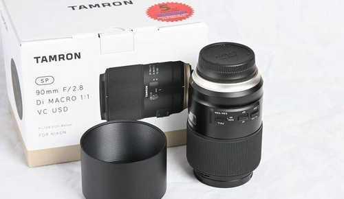 Tamron SP 90mm f/2.8 Di macro 1:1 VC USD Nikon