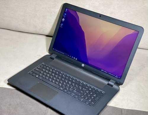 Большой и Быстрый Ноутбук HP (E1 6010/6GB/240SSD)