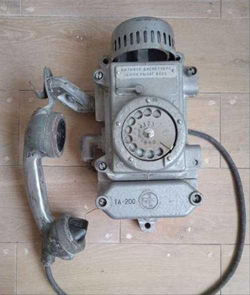 Телефон промышленный в стиле лофт СССР