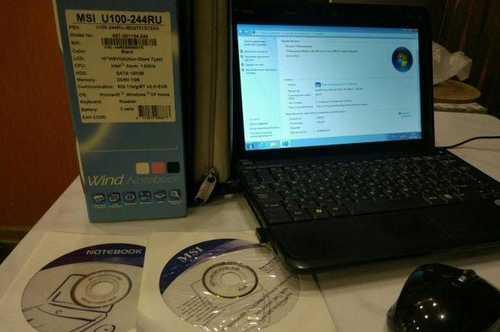 Нетбук msi u100-244ru