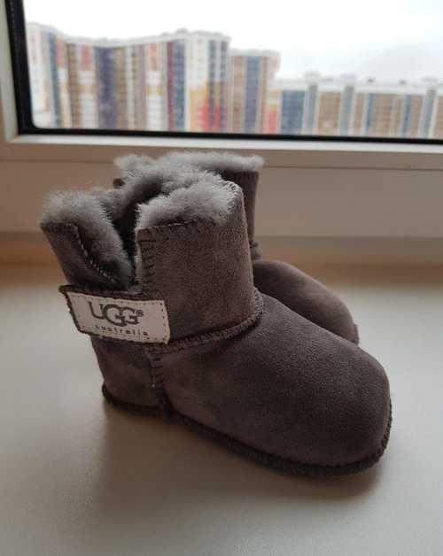 Ugg/Угги пинетки новые 6-12 мес