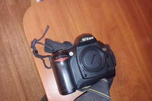 Nikon d70 c двумя объективами, комплект