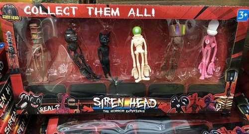 Сиреноголовый Siren Head набор героев фигурки