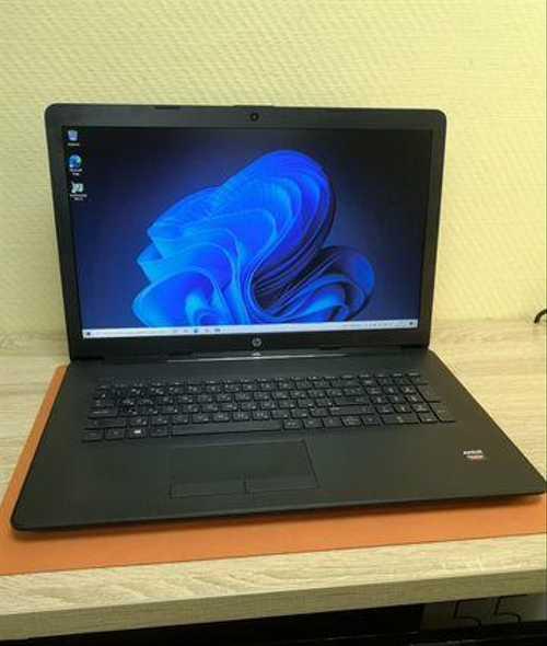 HP AMD A9+8Gb+SSD+Video 2Gb+17.3 современный ноут