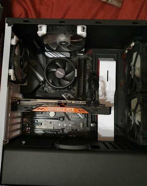 Asus ROG strix X470F + ryzen 7 2700