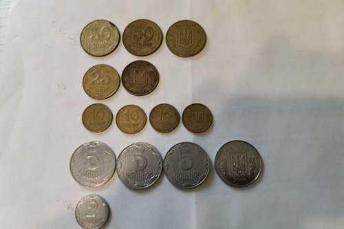 Монеты Украины 1992 - 2008г