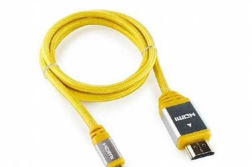 Кабель hdmi- microhdmi Konoos 1м v1.4 19M/19M алюм