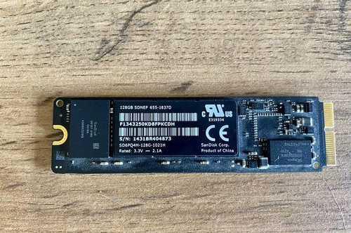 Apple ssd 128gb оригинал