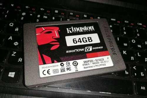 SSD Kingston 64гб