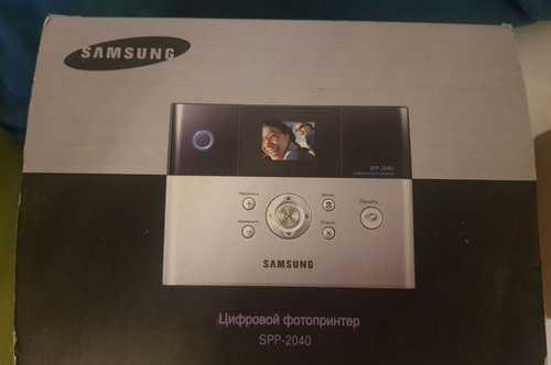Фотопринтер samsung spp-2040