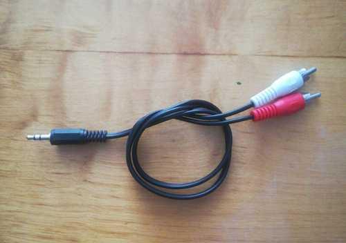 Кабель 3.5 mm jack - RCA x2