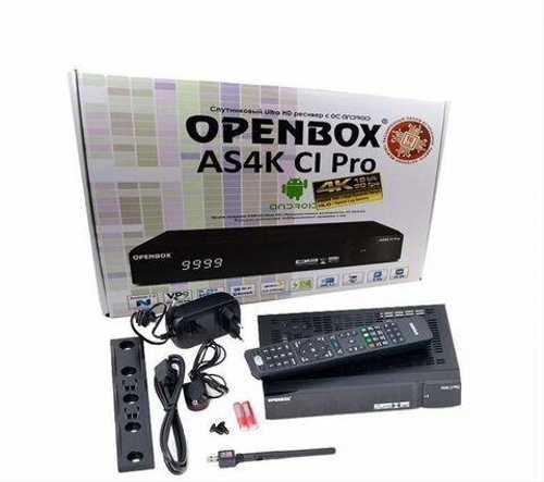 Спутниковый ресивер openbox AS4K CI PRO