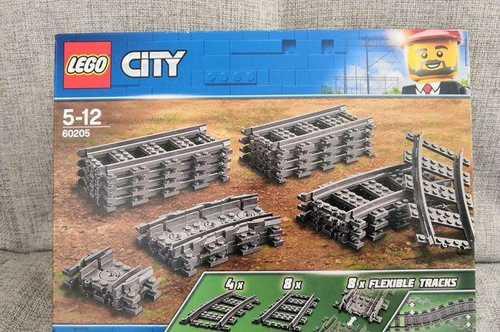 Lego City 60205 Рельсы, новые