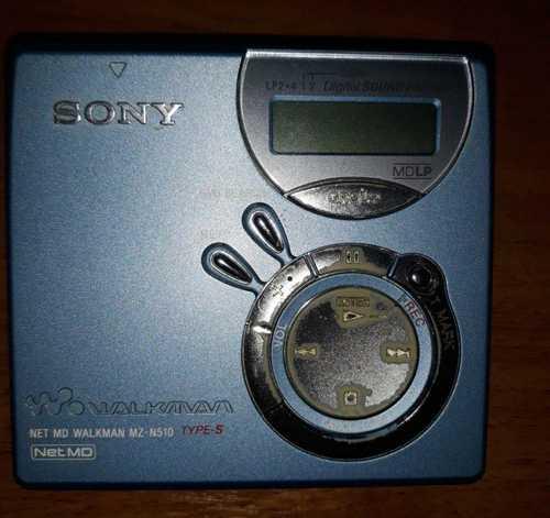 Минидисковый плейер sony MZ-N510