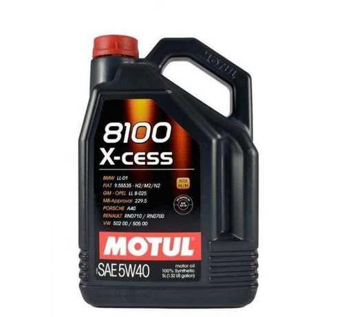 Моторное масло Мотюль. Motul 8100 X-cess 5W-40, 4 | Festima.Ru .