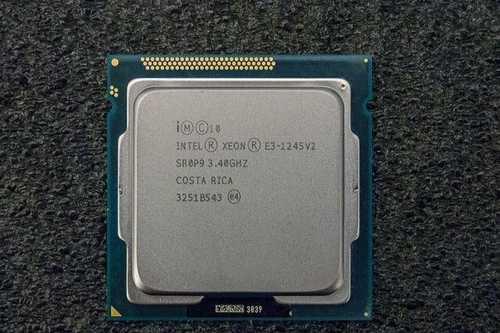 1155 Intel Xeon E3-1245 v2 / 8 потоков до 3.8ghz