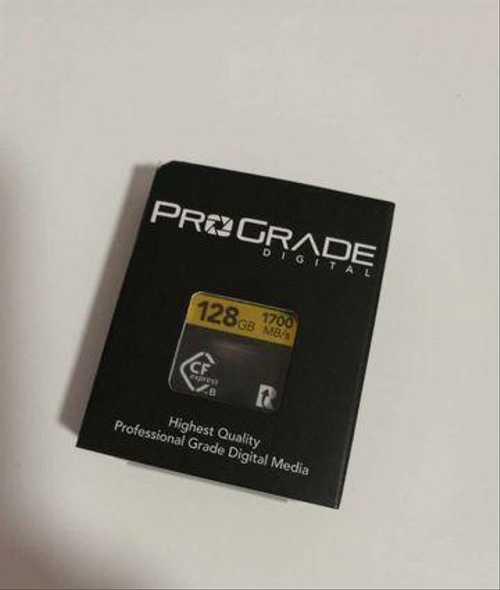 Карта памяти Cfexpress xqd ProGrade 128GB