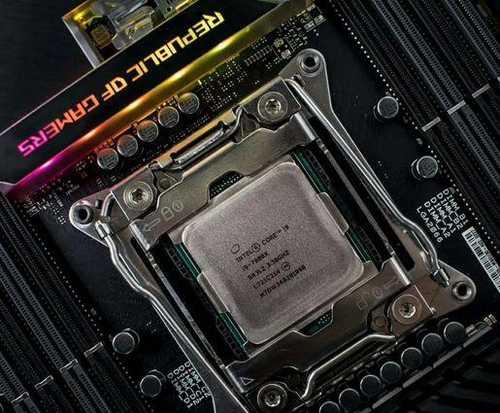 Intel Core i9-7900X+MSI X299 gaming PRO carbon