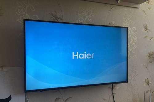 Haier 43. Телевизор 43 диагональ Хайер. Покажи телевизор Haier 43 диагональ пульт.