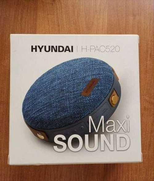 Bluetooth колонка hyundai H-PAC520, 8Вт, синий