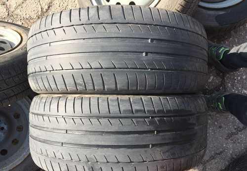 Michelin 225 45 r17 2шт в нормальном состоянии