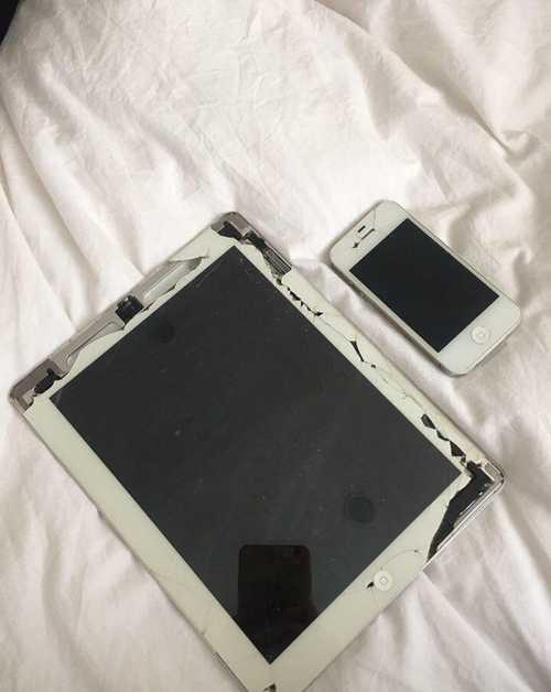 iPad 2 и iPhone 4 на ремонт