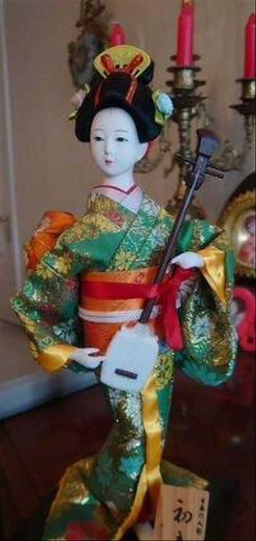 Китайская кукла-статуэтка гейши