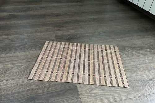 Бамбуковая циновка коврик