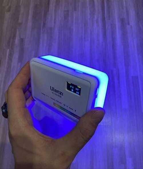 Накамерный свет Ulanzi VL-120 RGB