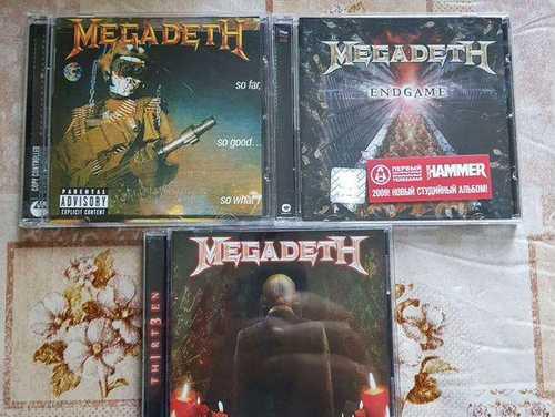 CD Megadeth/Metallica/Ария/Accept/Gamma Ray и т.д