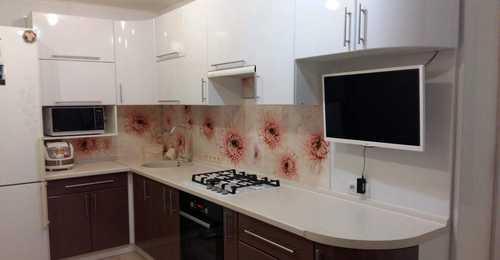 Кухни угловые в мдф фасадах