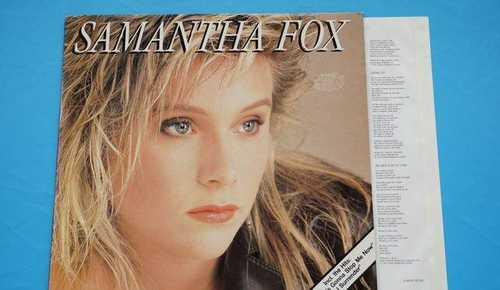 Samantha Fox -1987 -Germany -Japan -на виниле -LP