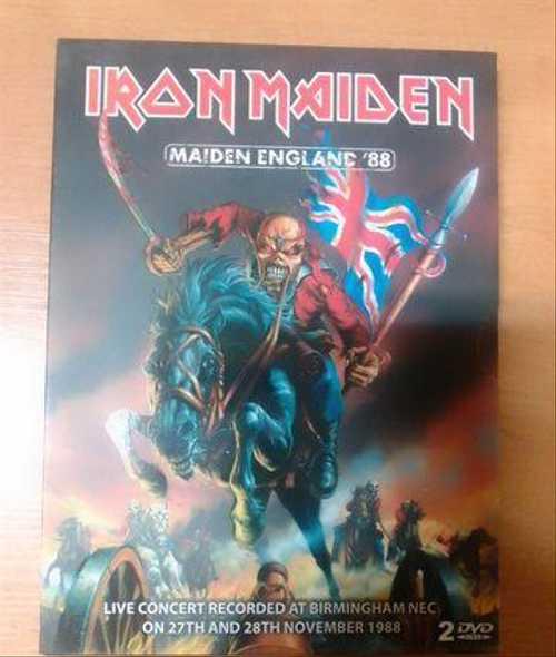2 DVD Iron Maiden "Maiden England 88"
