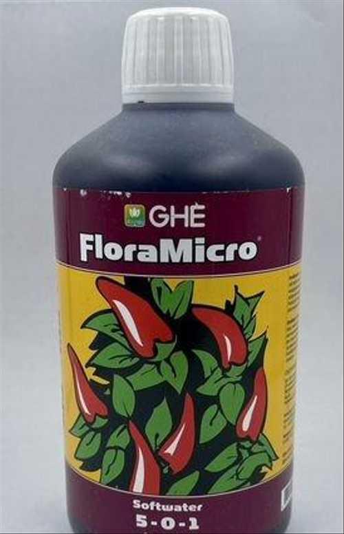 Удобрение GHE flora micro для мягкой воды 500мл