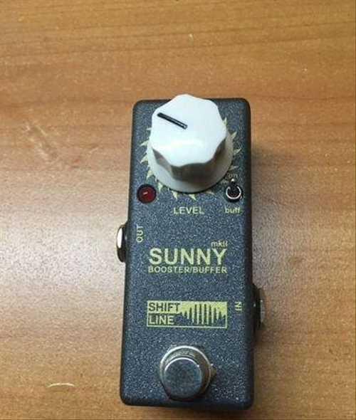 Гитарная педаль shift line Sunny (clean booster)