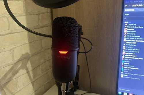 Микрофон студийный HyperX Solocast