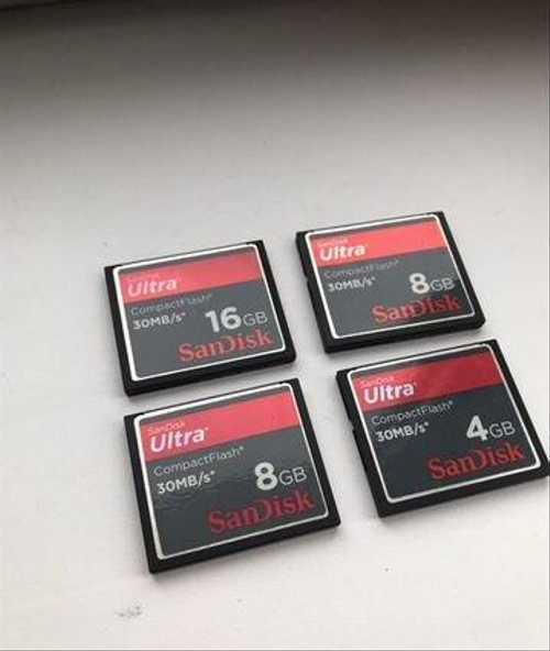 Флешки Compact Flash SanDisk Ultra