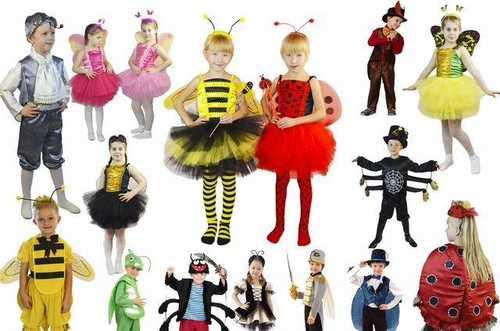 Карнавальные костюмы насекомых