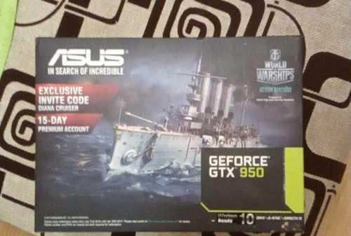 Видеокарта gtx950 2gb