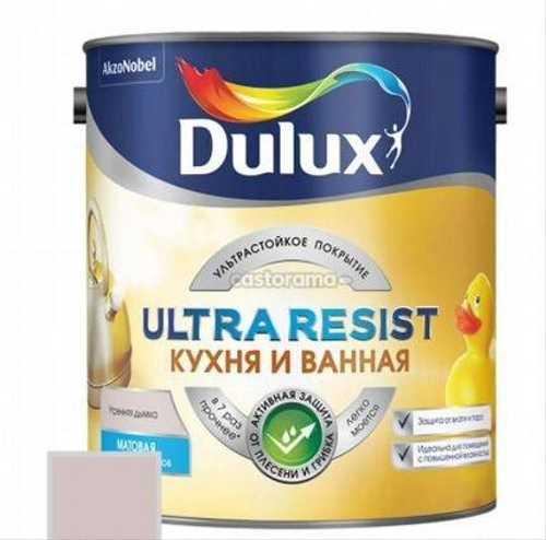 Краска Dulux Ultra Resist Кухня и Ванная матовая