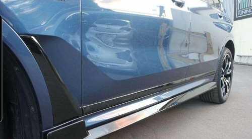 Сплиттеры/накладки порогов на BMW X7 G07
