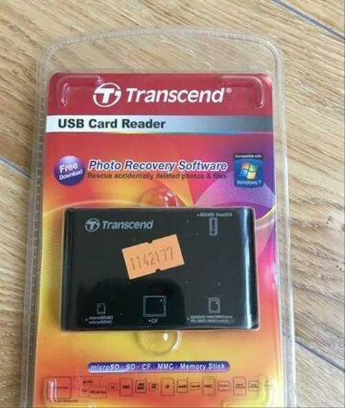 USB Кард ридер Transcend TS-RDP8K