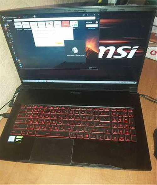 Msi gf75 thin 9scsr 452ru обзор