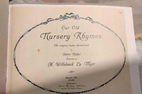 Nursery Rhymes by Alfred Moffat